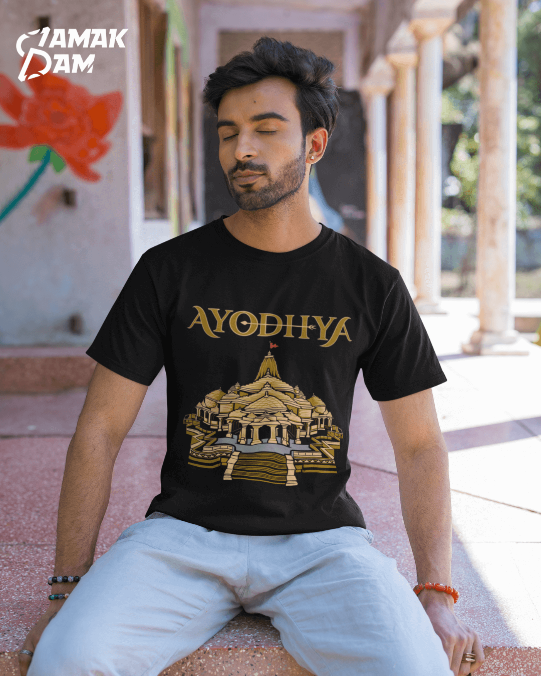 Ayodhya Glory: Ram Temple Commemorative T-Shirt– Damakdam - Divine ...